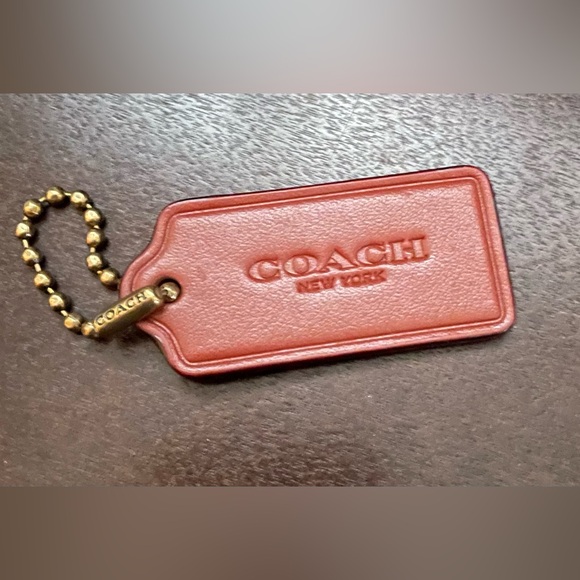 Coach | Accessories | Coach Leather Hang Tag | Poshmark
